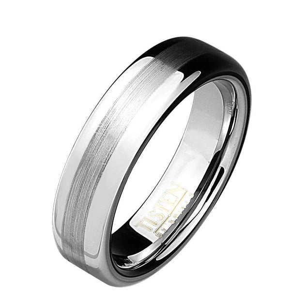 TISTEN BRUSHED METAL 6MM MEN'S RING | Men's Rings