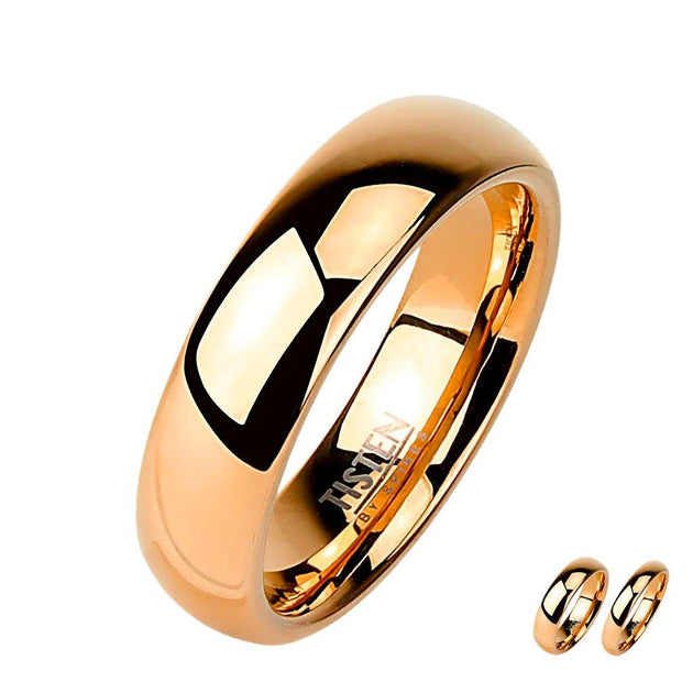TISTEN ROSE GOLD MEN'S 4MM RING | Men's Rings